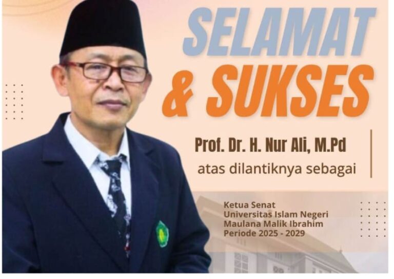 Prof. Nur Ali Nahkodai Senat UIN Malang 2025–2029: Dr. Basri Zain ...